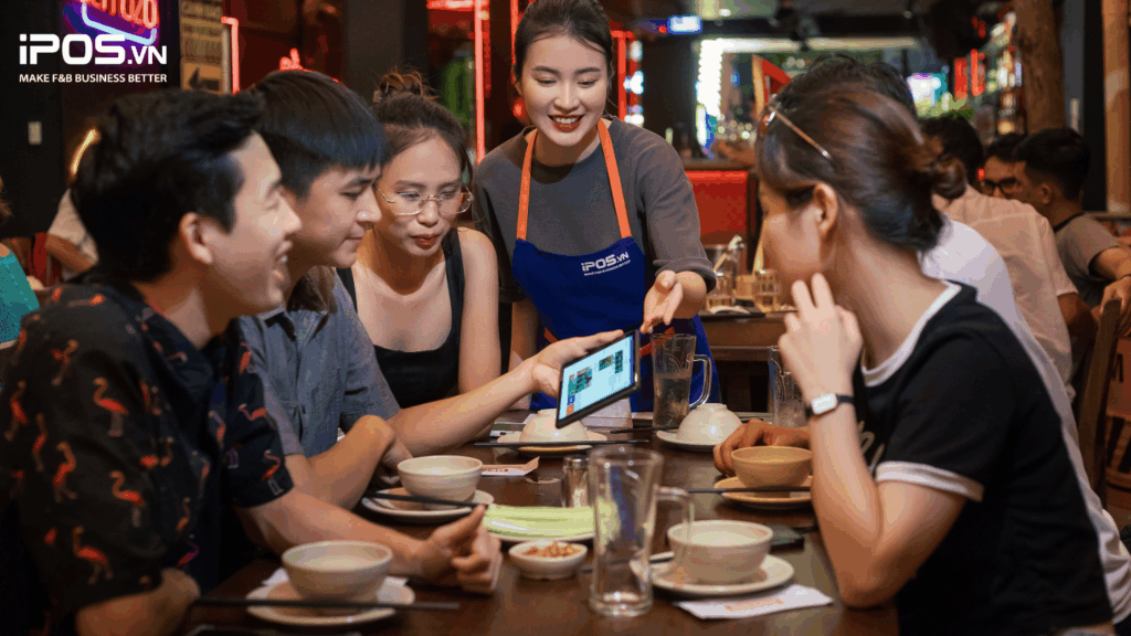 Mô hình nhà hàng đồ Á - iPOS